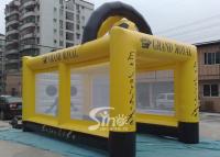 China Customized Outdoor Giant Inflatable Football Goal Tent 6.6x3.6x5.2m for Kids and Adults Games for sale