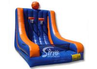 China Custom Made Inflatable Double Basketball Shooting For Kids N Adults for sale