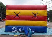 China 10m Inflatable Bungee Run for Kids and Adults 2 Person Interactive Game Indoor Outdoor for sale