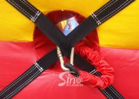 China 10m Inflatable Bungee Run for Kids and Adults 2 Person Interactive Game Indoor Outdoor for sale