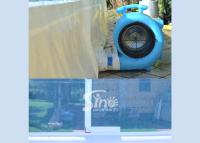 China Commercial Inflatable Pool Cover 15m x 8m Clear PVC Air Tent for Hotels and Gardens for sale