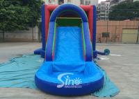 China Commercial 5in1 Inflatable Bounce House Slide Combo 9.8m x 4.0m for Kids for sale