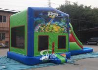 China Commercial 5in1 Inflatable Bounce House Slide Combo 9.8m x 4.0m for Kids for sale