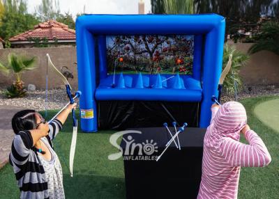 China Commercial Inflatable Archery Tag Game 3m x 1.5m with Hover Balls for Indoor Outdoor Target Sports for sale