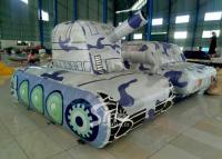 China Commercial Inflatable Tank for Outdoor Laser Tag 1150g PVC Army Bunker for sale