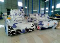 China Commercial Inflatable Tank for Outdoor Laser Tag 1150g PVC Army Bunker for sale