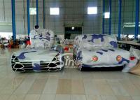 China Commercial Inflatable Tank for Outdoor Laser Tag 1150g PVC Army Bunker for sale