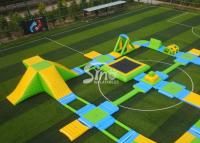 China Custom Giant Inflatable Aqua Amusement Park 0.9mm PVC for Summer Outdoor Water Play for sale