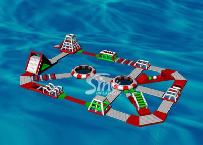 China Custom 30x20m Inflatable Floating Water Park for Adults Commercial Use for sale