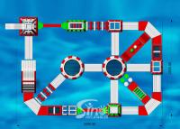 China Custom 30x20m Inflatable Floating Water Park for Adults Commercial Use for sale