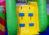 China Commercial Outdoor Kids Inflatable Bouncy Castle with Slide 610g PVC Tarpaulin EN14960 for sale