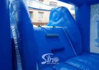 China Commercial Outdoor Frozen Carriage Inflatable Bouncy Castle with Slide 7m x 4.5m for sale