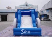 China Commercial Outdoor Frozen Carriage Inflatable Bouncy Castle with Slide 7m x 4.5m for sale