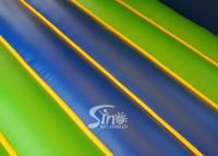 China Commercial Outdoor Inflatable Crayon Bounce House 3m with Basketball Ring and Slide for Kids Parties for sale