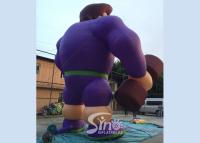 China Giant Inflatable Muscle Man 5m High for Fitness Club Outdoor Promotion for sale
