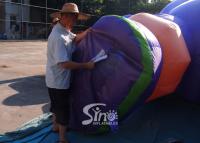China Giant Inflatable Muscle Man 5m High for Fitness Club Outdoor Promotion for sale