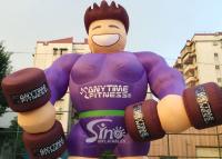 China Giant Inflatable Muscle Man 5m High for Fitness Club Outdoor Promotion for sale