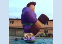 China Giant Inflatable Muscle Man 5m High for Fitness Club Outdoor Promotion for sale