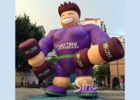 China Giant Inflatable Muscle Man 5m High for Fitness Club Outdoor Promotion for sale