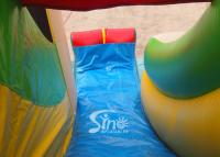 China Custom Outdoor Inflatable Combo Castle with Slide 5.2m x 5.0m x 4.0m Lead Free PVC for sale