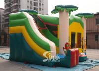 China Custom Outdoor Inflatable Combo Castle with Slide 5.2m x 5.0m x 4.0m Lead Free PVC for sale