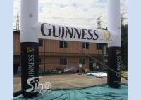 China Custom Inflatable Advertising Arch Guinness Outdoor Promotion 3m for sale