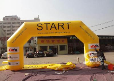China Outdoor big custom size inflatable start line arch with logo fully digitally printed for sale