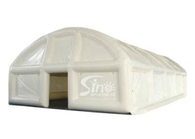 China 20x9m Full Enclosed White Inflatable Wedding Party Tent with Removable Windows for sale