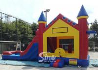 China Commercial Grade Inflatable Water Bounce House Castle with Pool 9m x 4m for Kids Parties for sale