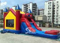 China Commercial Grade Inflatable Water Bounce House Castle with Pool 9m x 4m for Kids Parties for sale