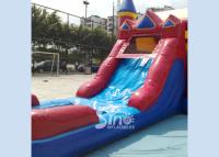 China Commercial Grade Inflatable Water Bounce House Castle with Pool 9m x 4m for Kids Parties for sale