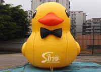 China 6m High Giant Inflatable Yellow Duck for Outdoor Advertising Promotion Ground Use for sale