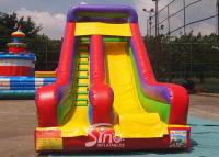 China China Factory Best Selling Commercial Inflatable Slide Games 18oz PVC Tarpaulin EN14960 for sale