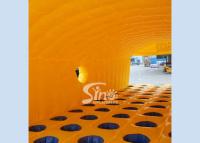 China Custom Inflatable Obstacle Rush Tunnel 10m x 5m x 2.5m for Outdoor Events for sale