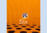 China Custom Inflatable Obstacle Rush Tunnel 10m x 5m x 2.5m for Outdoor Events for sale
