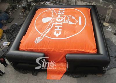 China 10x10m Outdoor Inflatable Big Air Bag for Stunt Training 2.5m Height for sale