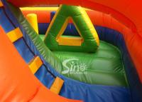 China Commercial Outdoor Kids Inflatable Lion Playground CE EN14960 3 Year Warranty for sale