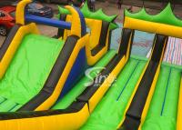China Commercial Giant Inflatable Playground with Big Slides for Kids and Adults 10m for sale