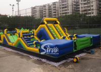 China Commercial Giant Inflatable Playground with Big Slides for Kids and Adults 10m for sale