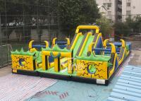 China Commercial Giant Inflatable Playground with Big Slides for Kids and Adults 10m for sale
