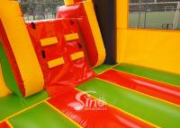 China Water Bouncy Castle With Slide And Pool / Basketball Hoop for Backyard for sale