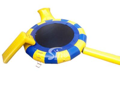 China 5m Inflatable Water Trampoline with Springs for Kids and Adults Commercial Use for sale