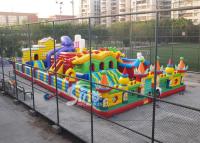 China 20x10m Octopus City Kids Giant Inflatable Amusement Park Lead Free PVC Tarpaulin for sale