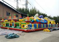 China 20x10m Octopus City Kids Giant Inflatable Amusement Park Lead Free PVC Tarpaulin for sale