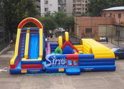 China Commercial Inflatable Amusement Park 10m x 8m Outdoor Giant Bounce House for Kids for sale