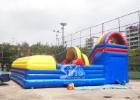 China Commercial Inflatable Amusement Park 10m x 8m Outdoor Giant Bounce House for Kids for sale
