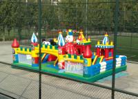 China Commercial Grade Giant Inflatable Amusement Park 10m x 8m Outdoor Playground CE Certified for sale