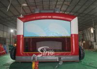 China Commercial Inflatable Fire Truck Bouncy Castle 3m x 2m for Kids Party for sale