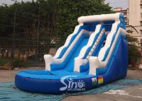 China 18ft Commercial Kids Inflatable Water Slide EN14960 Certified 9.2m Long for Summer Parties for sale