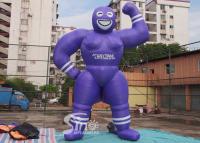 China Customized 5m Funny Inflatable Muscle Man for Fitness Advertising with CE Certification for sale
